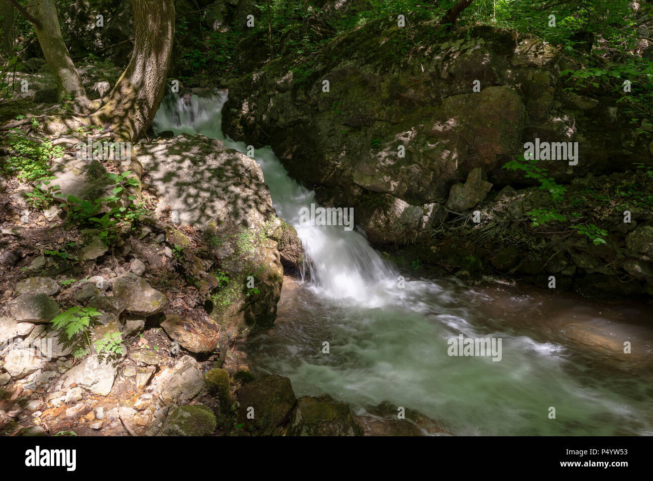 Slovak karst waterfall hi-res stock photography and images - Alamy