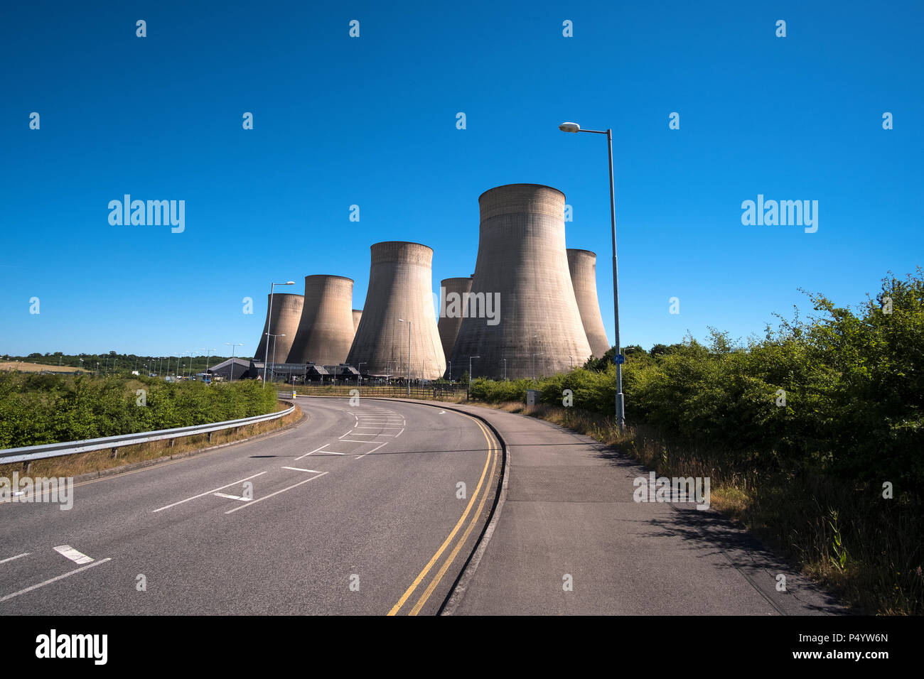 Ratcliffe on Soar power station Stock Photo - Alamy