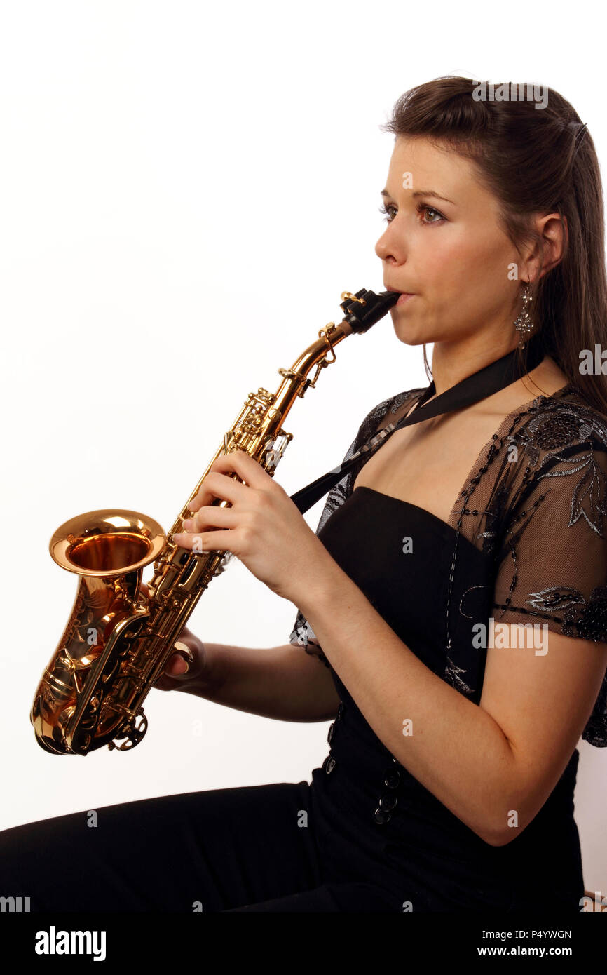 Soprano Saxophone Player