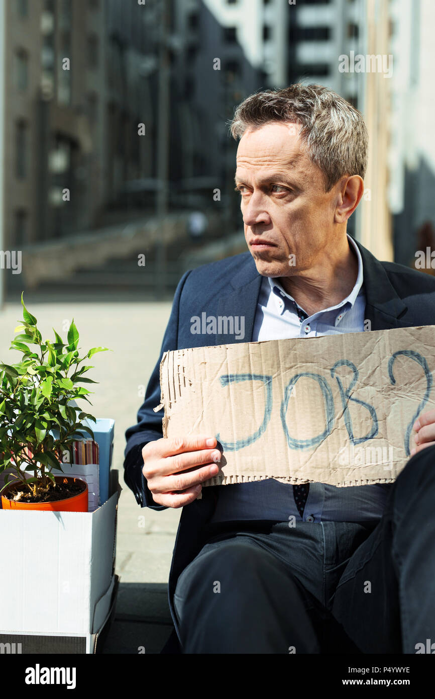 Man sorry sign hi-res stock photography and images - Alamy