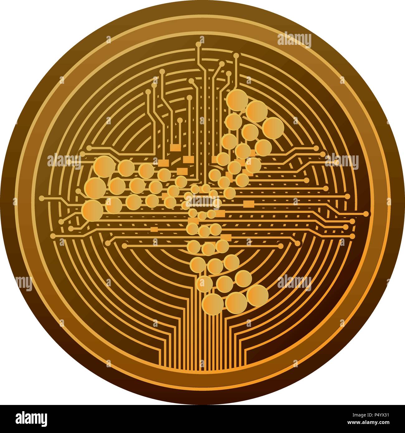 Cryptocurrency iota technology circuit hi-res stock photography and ...