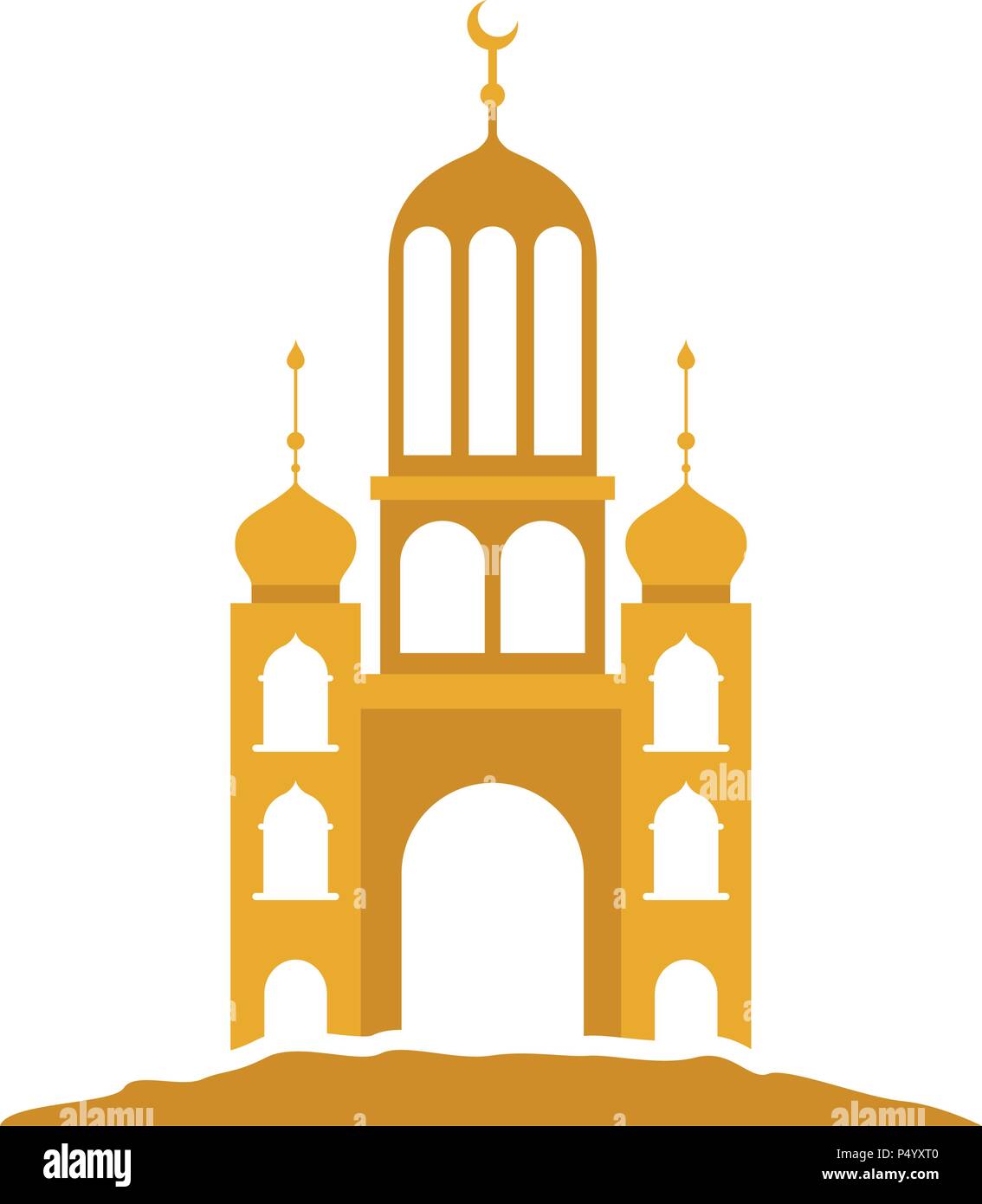 Islamic tourism castle history historic monument Stock Vector Images ...