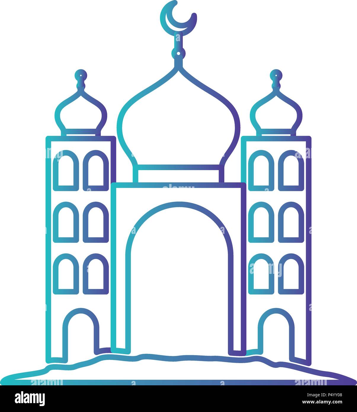 Islamic tourism castle history historic monument Stock Vector Images ...