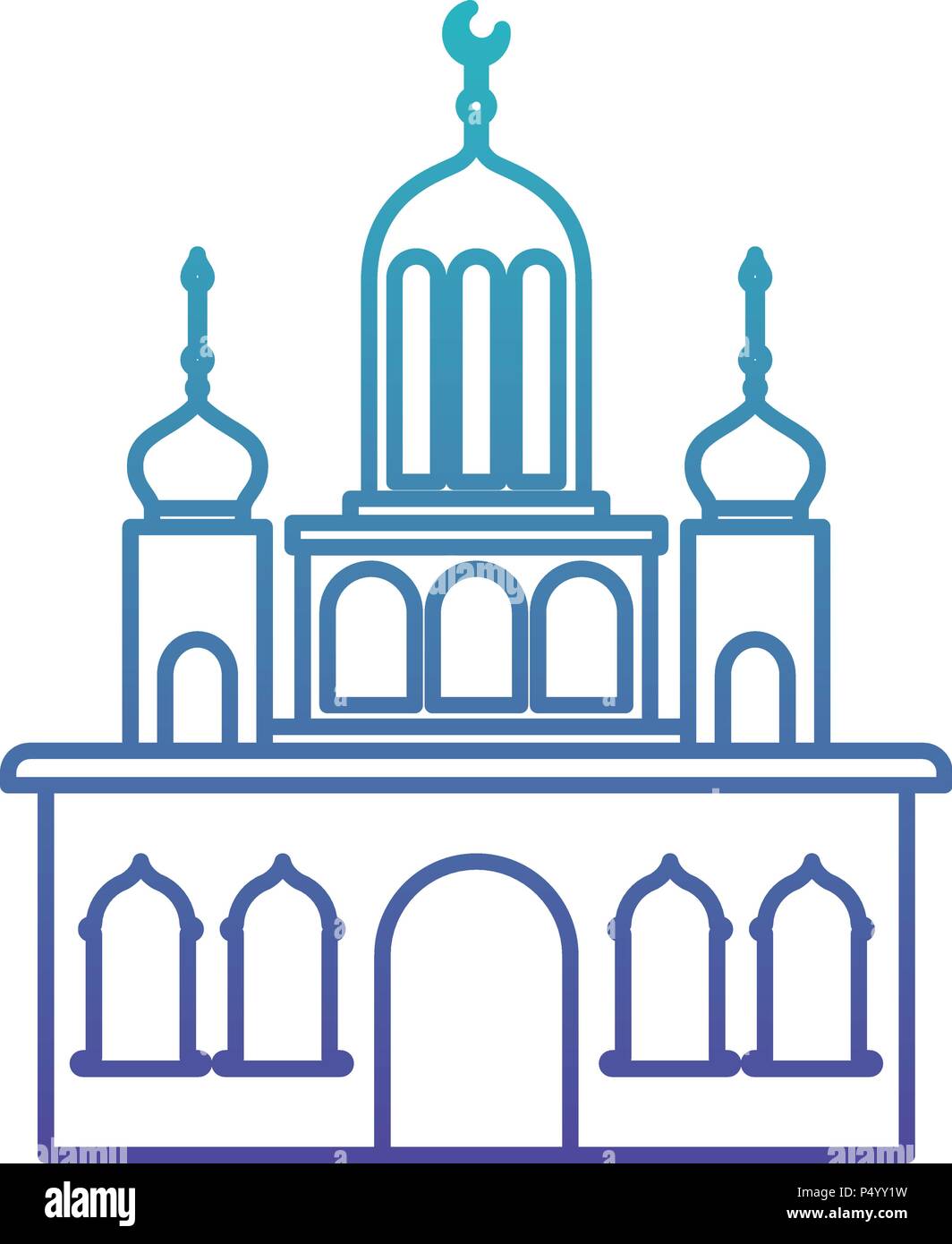 Islamic tourism castle history historic monument Stock Vector Images ...