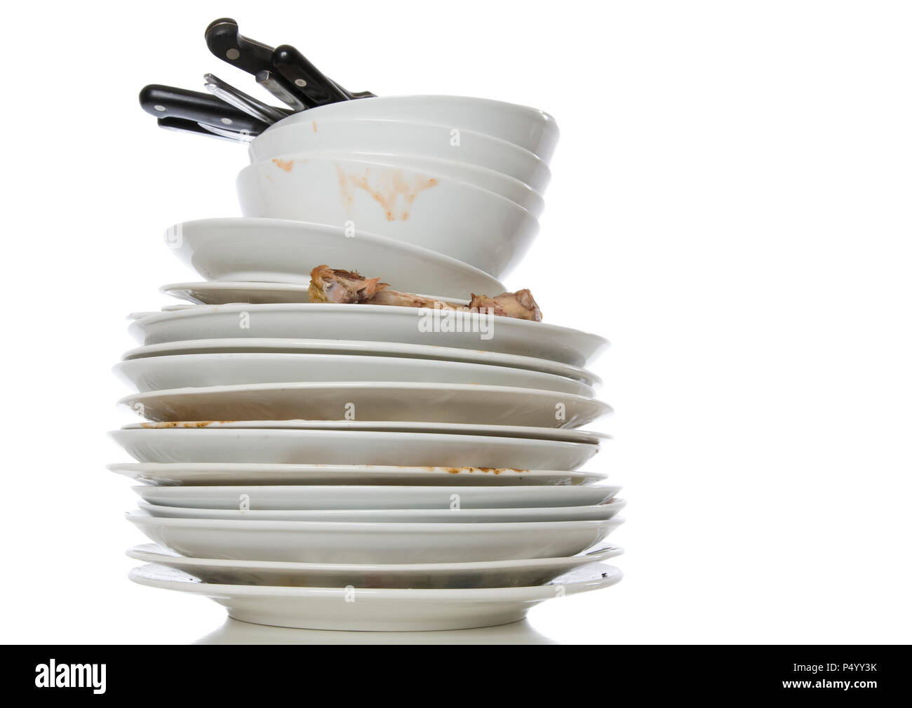 Pile of dishes hi-res stock photography and images - Alamy