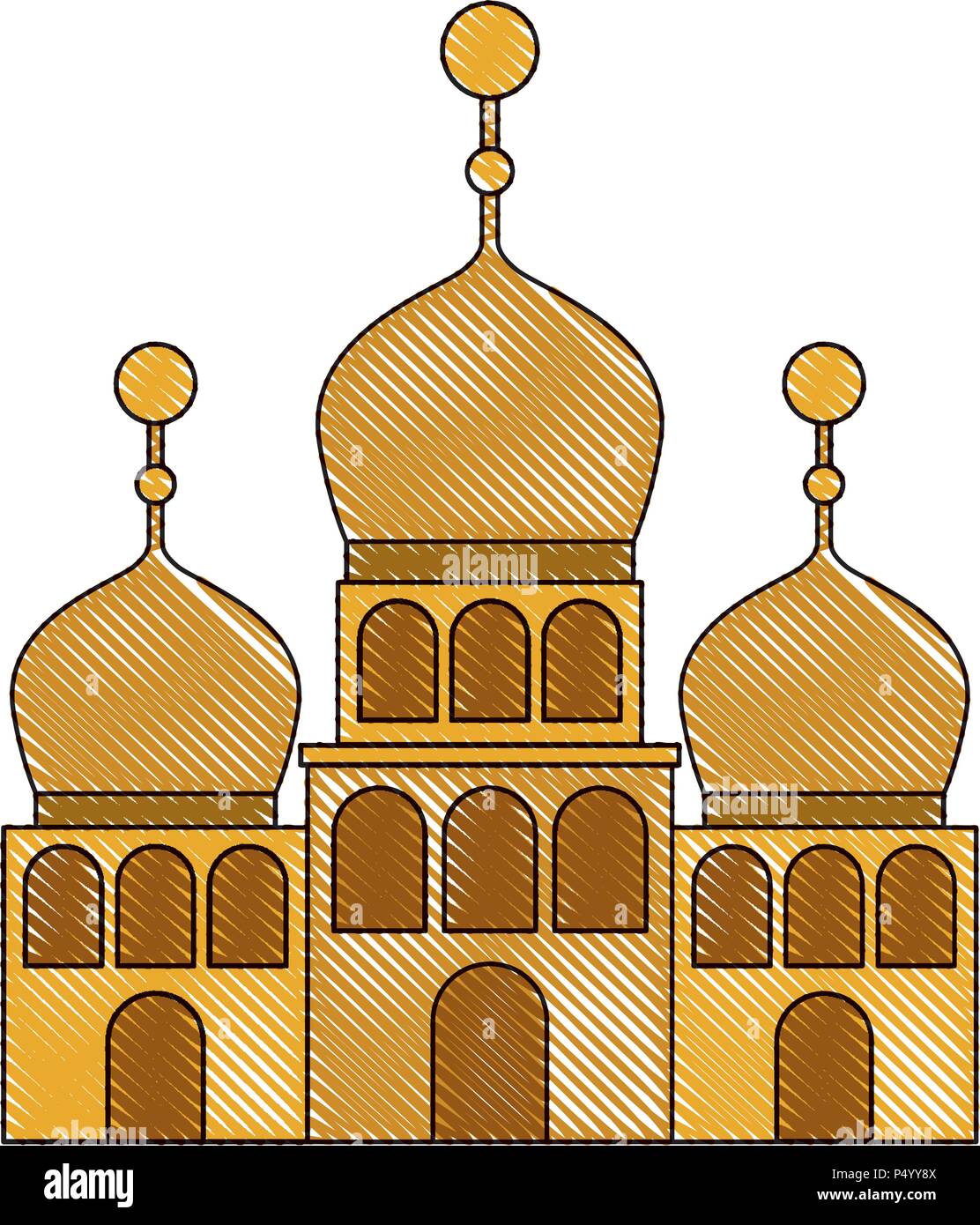 arabic castle building facade Stock Vector Image & Art - Alamy