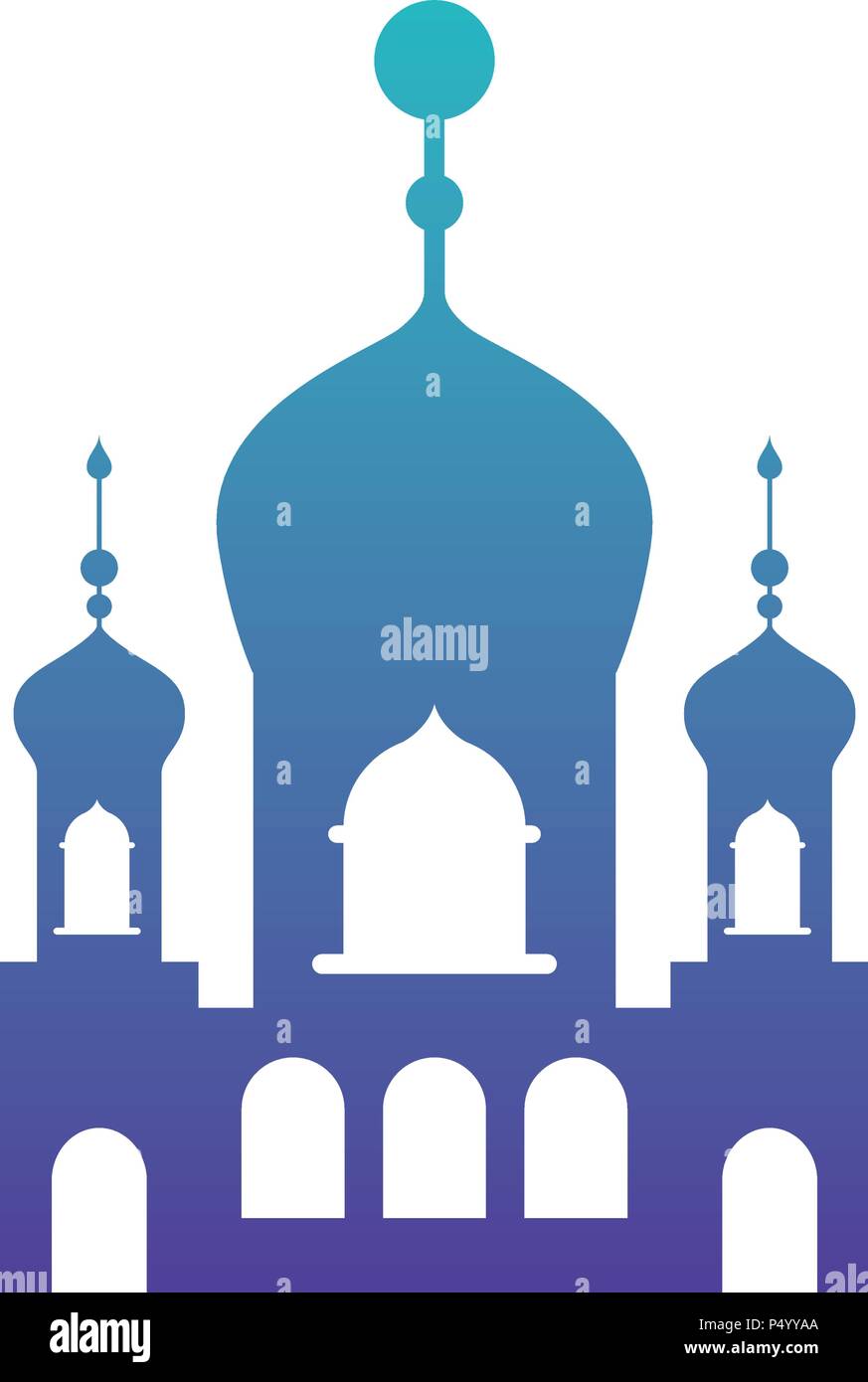 arabic castle building facade Stock Vector Image & Art - Alamy