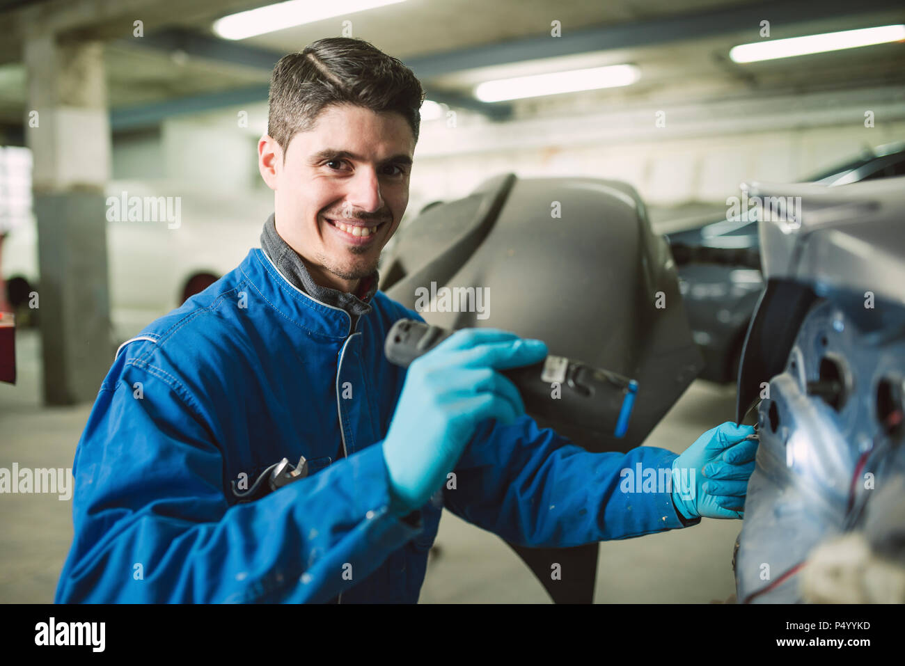 Car interior and mechanic hi-res stock photography and images - Alamy