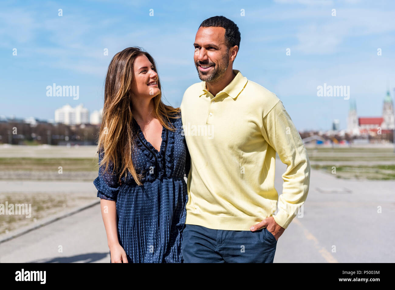 Happy walk hi-res stock photography and images - Alamy