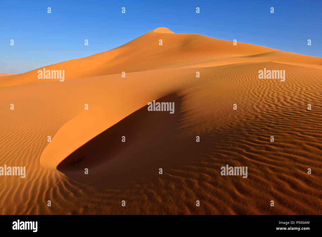 Africa, Algeria, Illizi Province, Sahara desert, Tassili n'Ajjer ...
