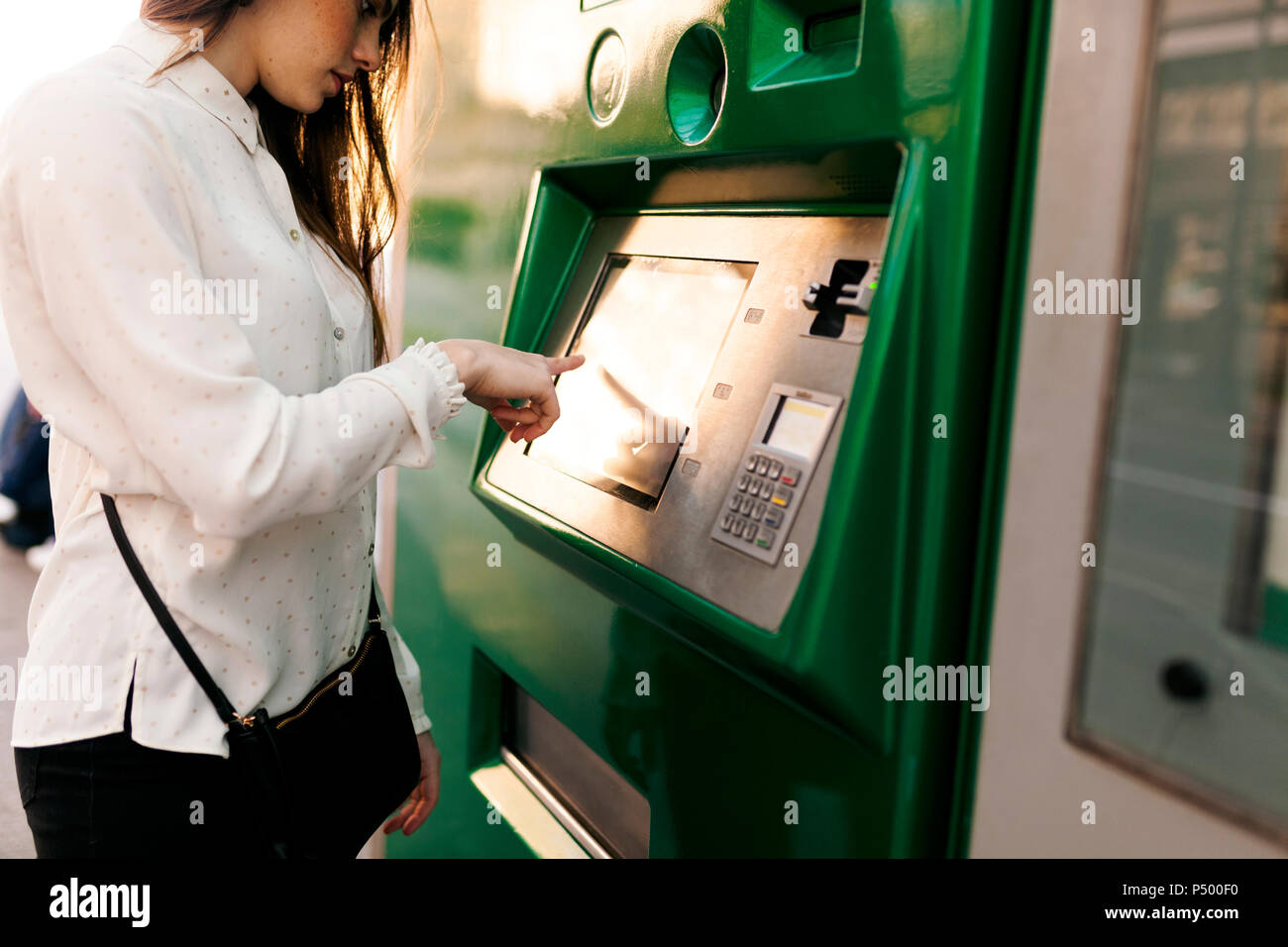 Buying ticket from station hi-res stock photography and images - Alamy