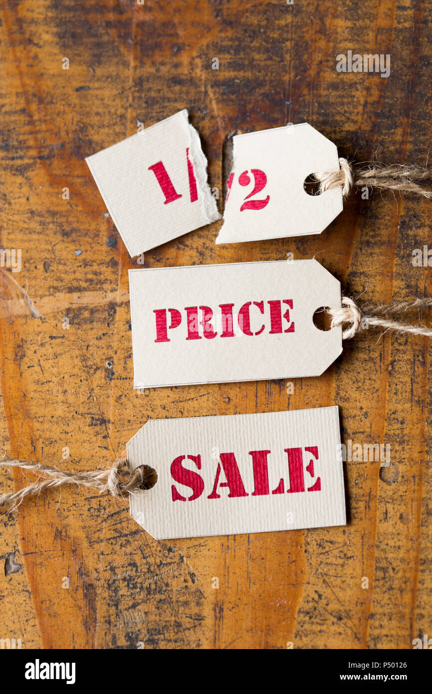 Discount sale tags percentage hi-res stock photography and images - Alamy