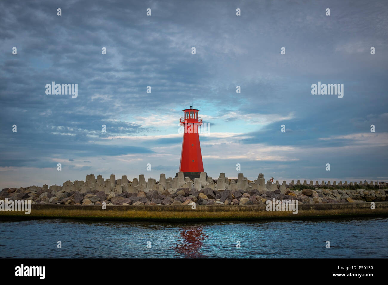 Gdansk lighthouse hi-res stock photography and images - Alamy