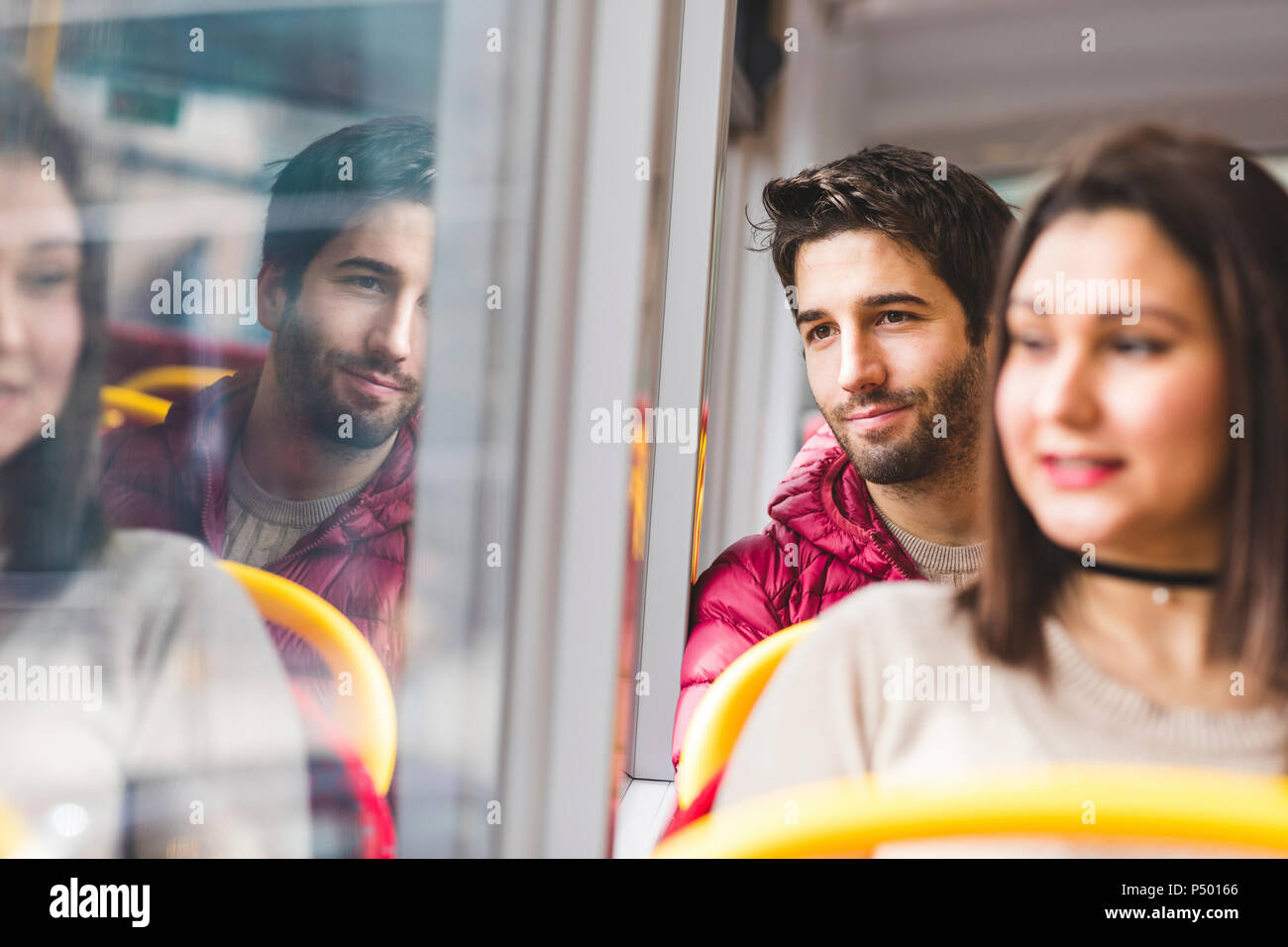 Man and bus hi-res stock photography and images - Alamy