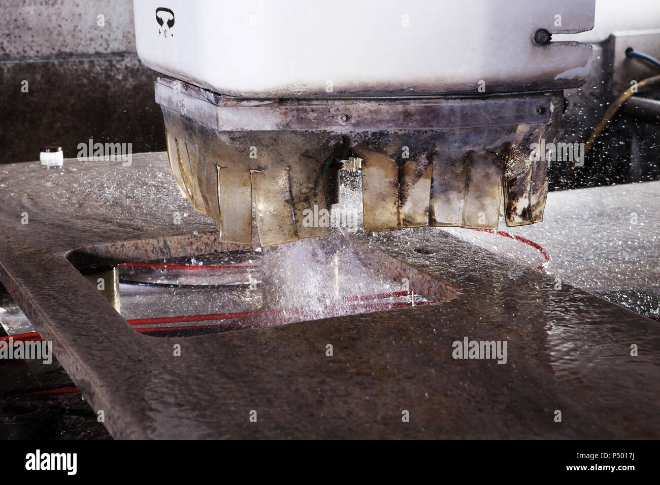 Cnc machine working slab hi-res stock photography and images - Alamy