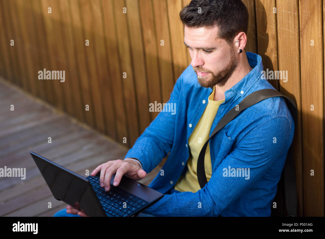 Mini laptop hi-res stock photography and images - Alamy