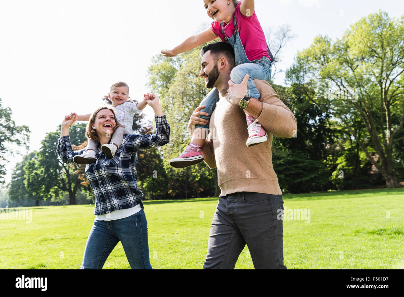 Children enjoy activities in hi-res stock photography and images - Alamy