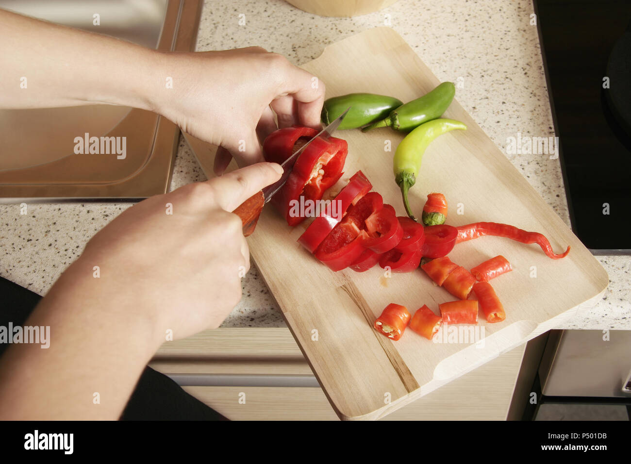 an image of preparing food Stock Photo - Alamy
