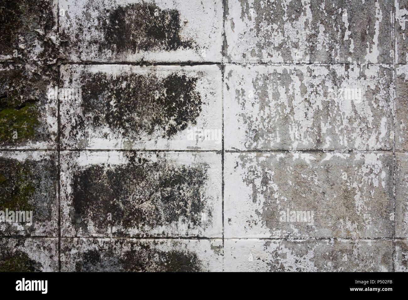 old concrete block wall background texture Stock Photo - Alamy