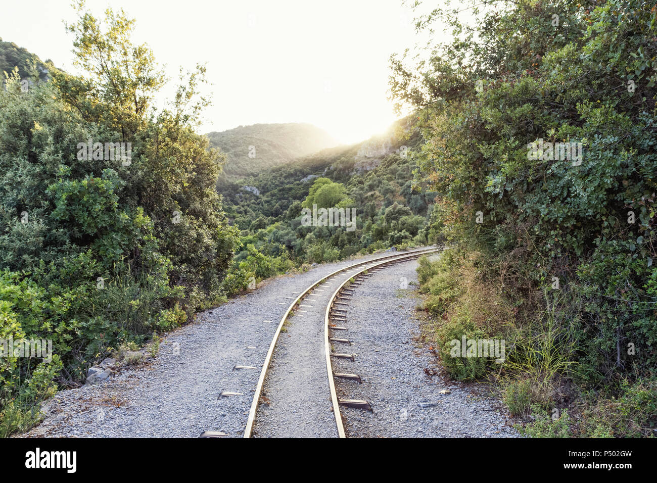 Narrow gauge rails hi-res stock photography and images - Alamy