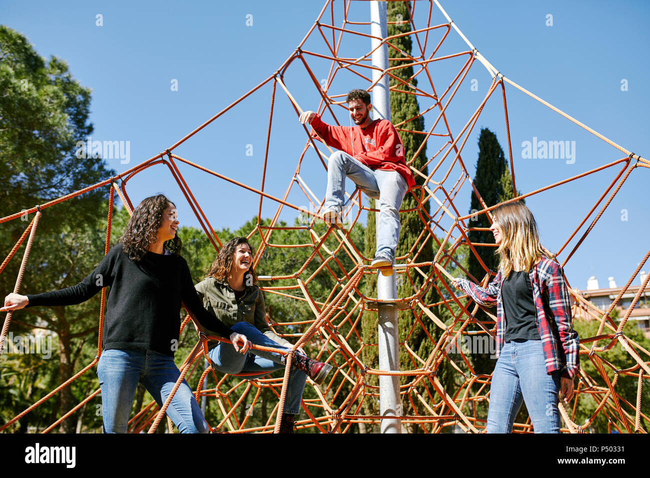 Frame playground hi-res stock photography and images - Alamy
