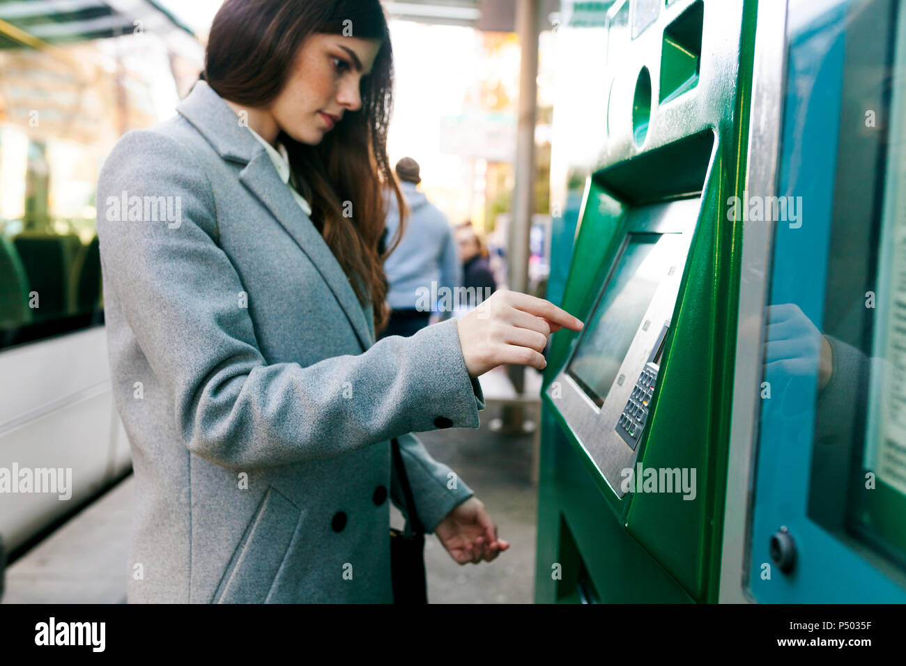 Automated ticket machine hi-res stock photography and images - Alamy