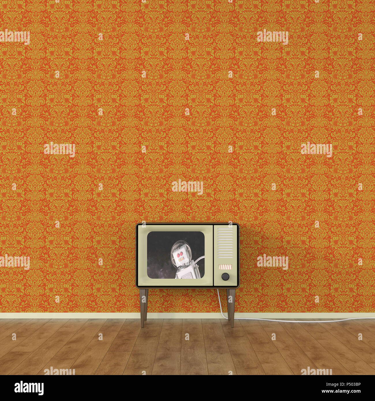 Moon landing television hi-res stock photography and images - Alamy