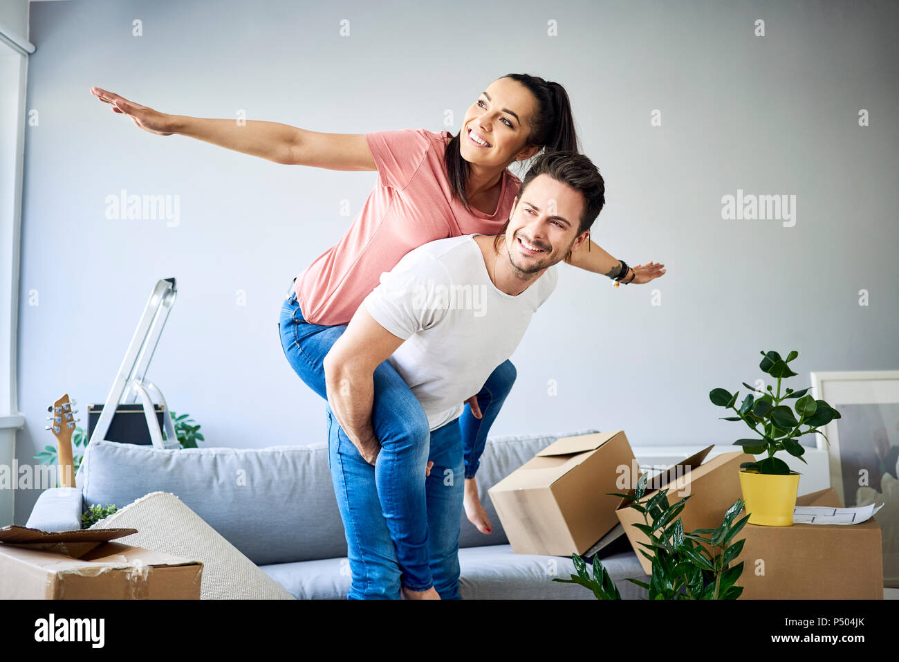 Carefree home hi-res stock photography and images - Alamy