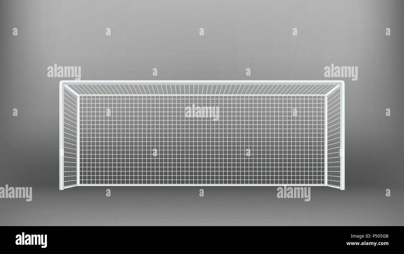 Football goal post Stock Vector Images - Alamy