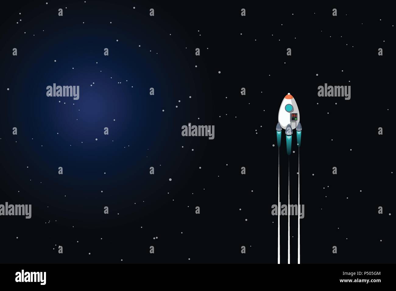 Deep space vehicle Stock Vector Images - Alamy