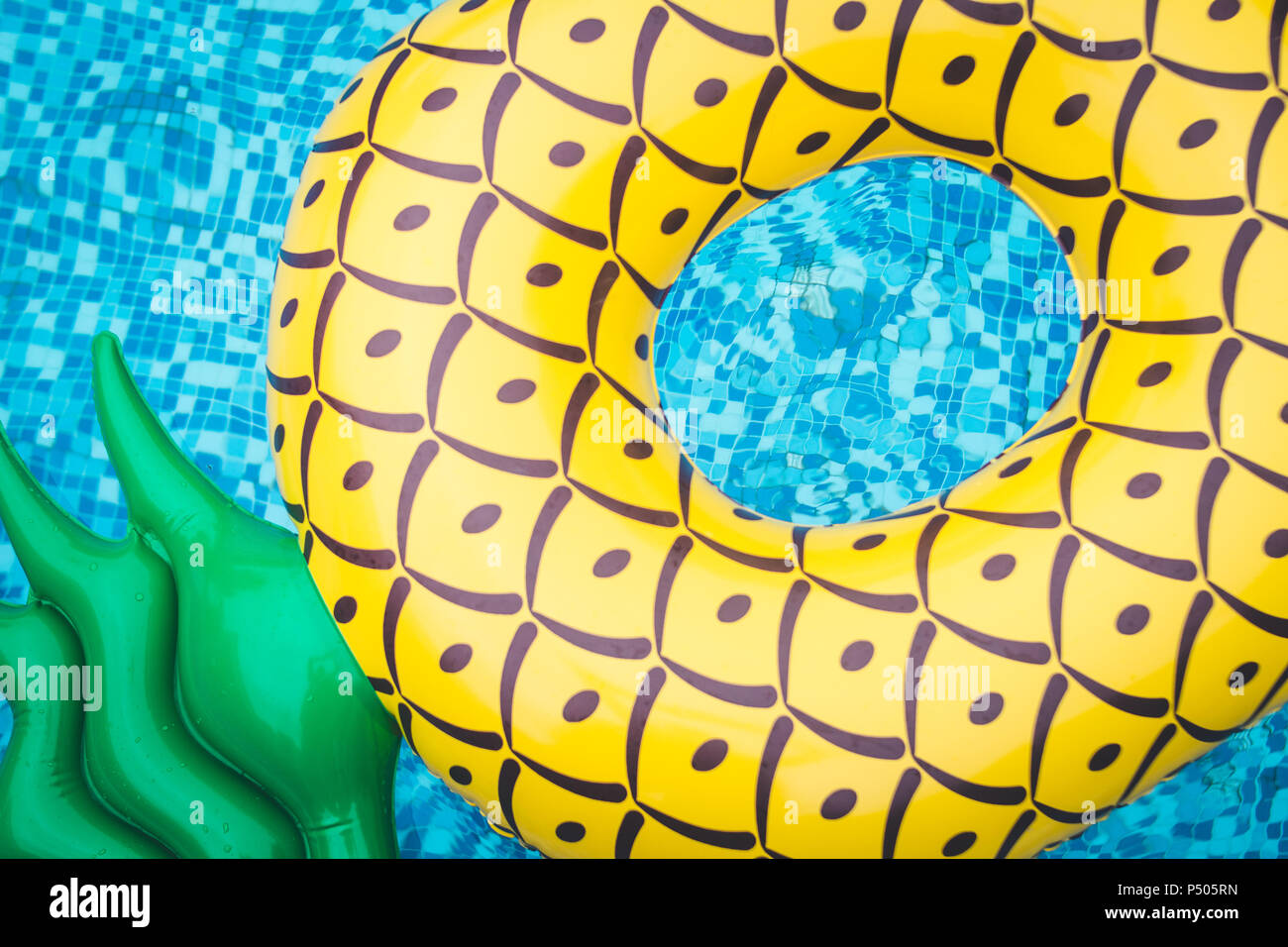 Inflatable pineapple ring hi-res stock photography and images - Alamy