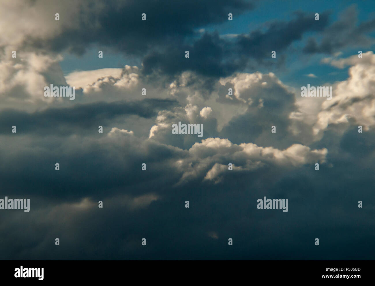 Clouds, rain, sky / The sky in the rainy season of tropical countries ...