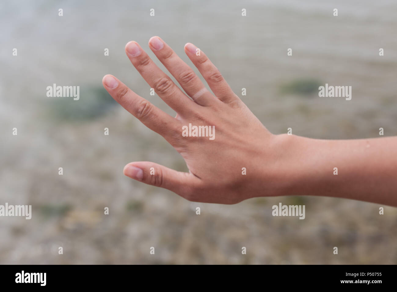 Couple cheating beach hi-res stock photography and images - Alamy