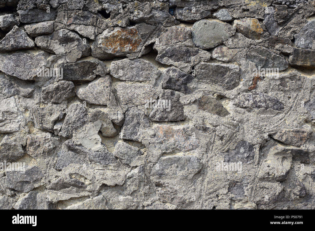 Backgrounds, Textured - Abstract grey Stone cladding brick wall Stock ...