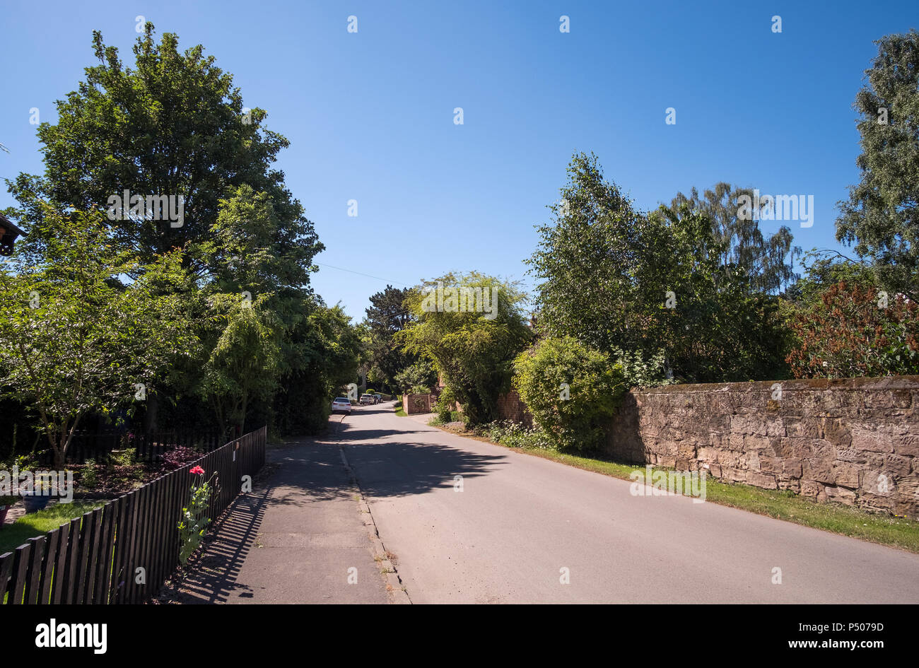 The village of Thrumpton, Nottinghamshire, UK Stock Photo - Alamy