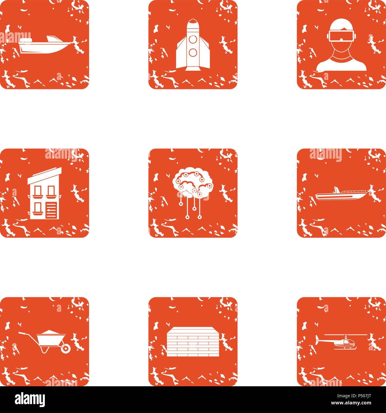 Detached housing exterior Stock Vector Images - Alamy