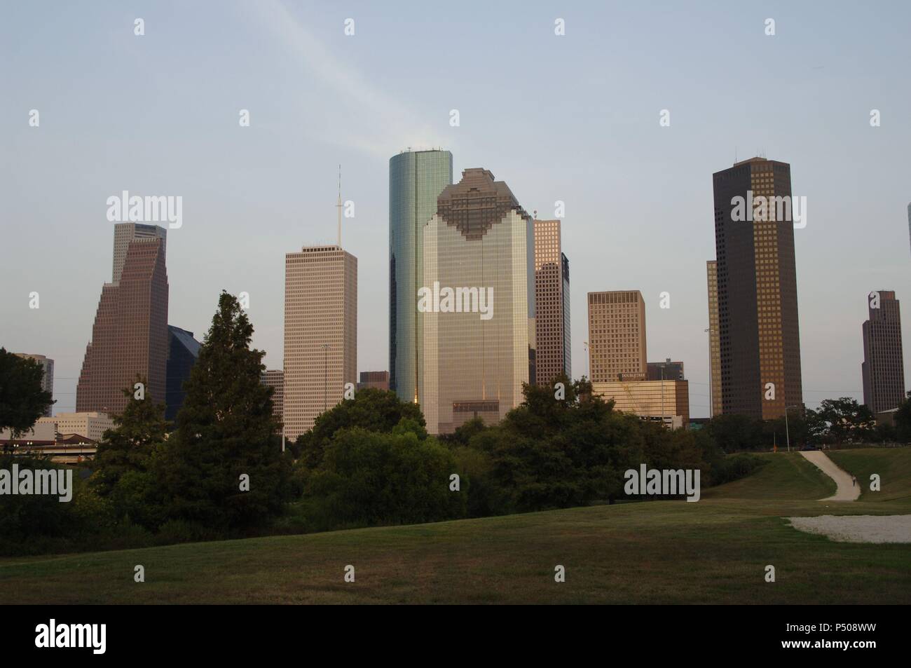 ESTADOS UNIDOS. HOUSTON. Rascacielos en el centro de la ciudad. Estado ...
