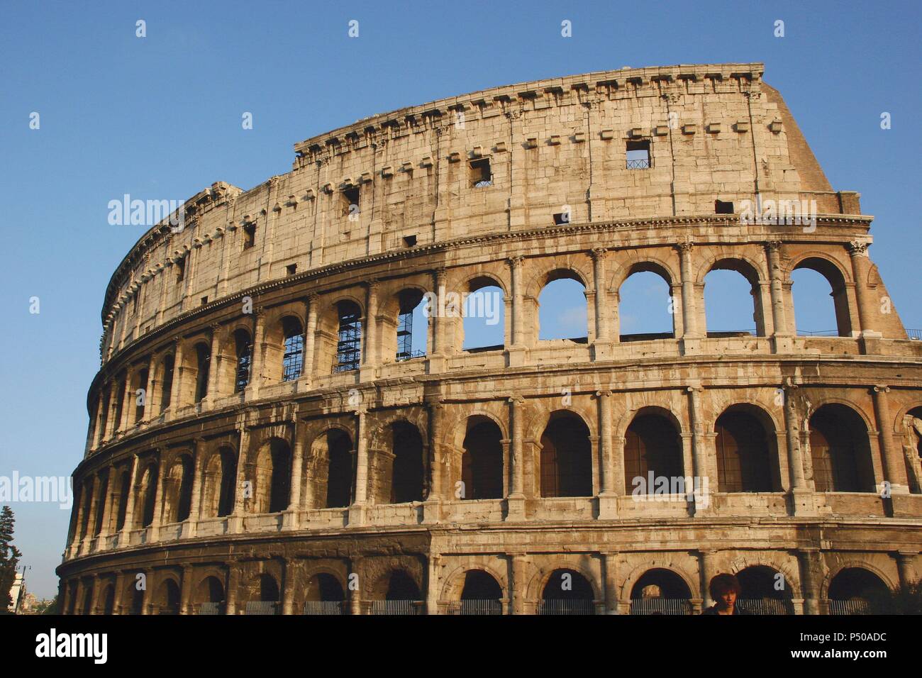 Roman Art. The Colosseum (Coliseum) or Flavian Amphitheatre. Its ...