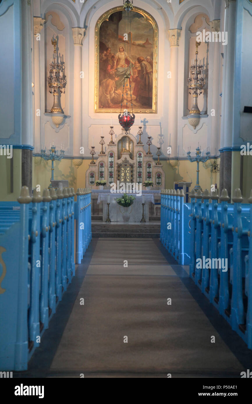 Bratislava blue church hi-res stock photography and images - Alamy
