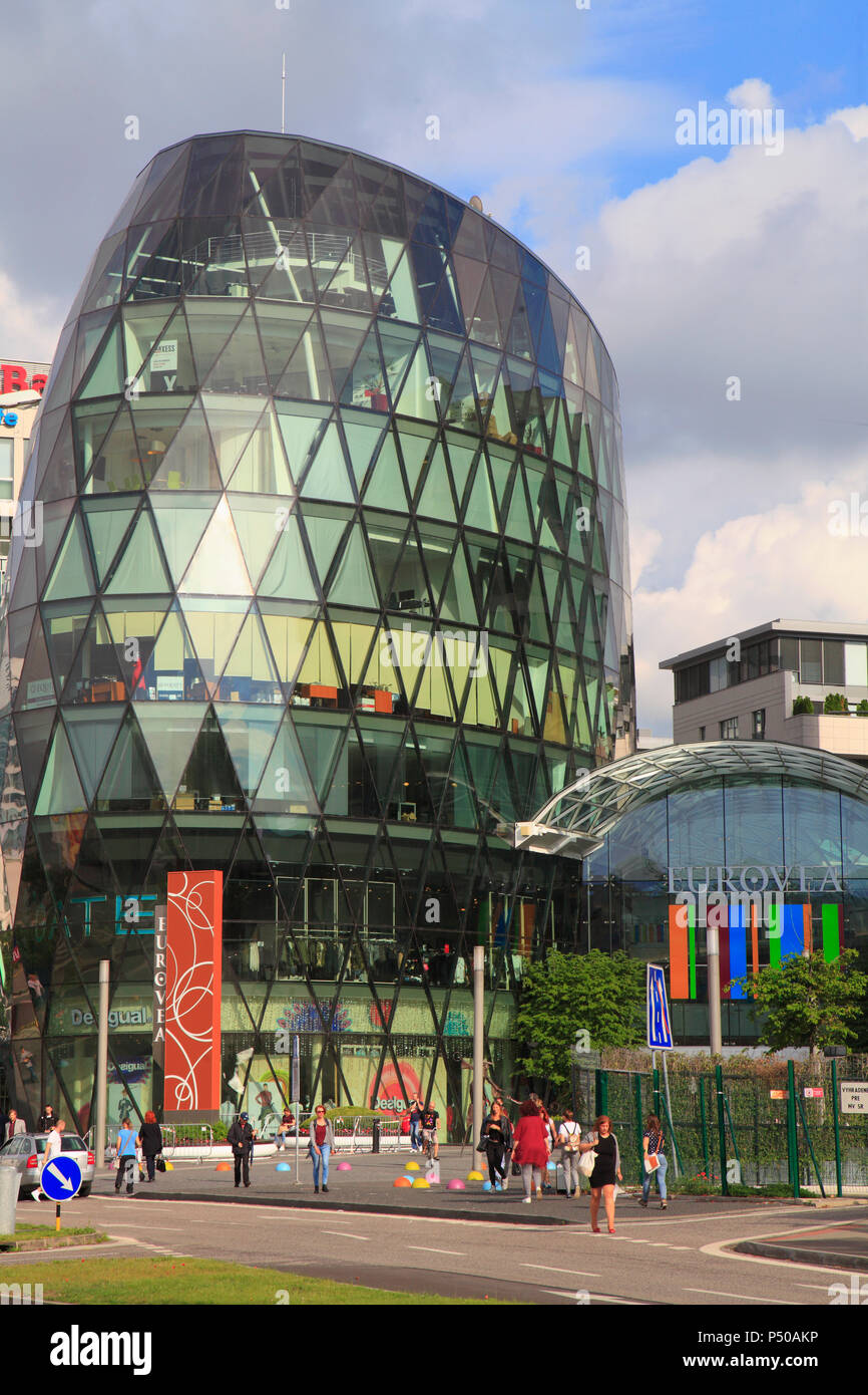 Slovakia, Bratislava, Eurovea, shopping centre Stock Photo - Alamy