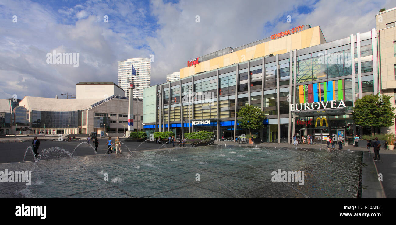 Slovakia, Bratislava, Eurovea, shopping centre Stock Photo - Alamy