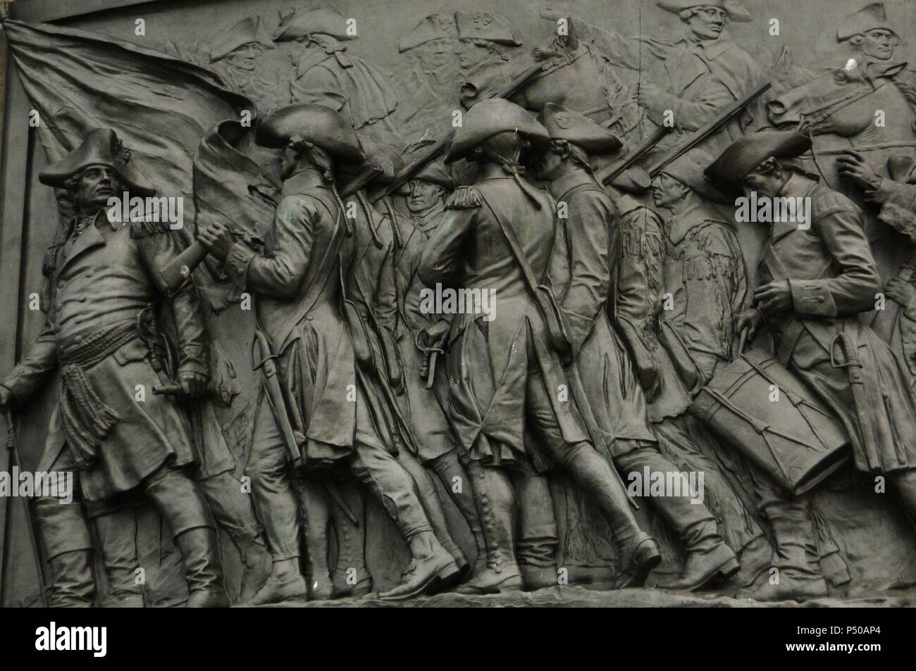 The American Revolutionary War (1775Ð1783). The Washington Monument ...
