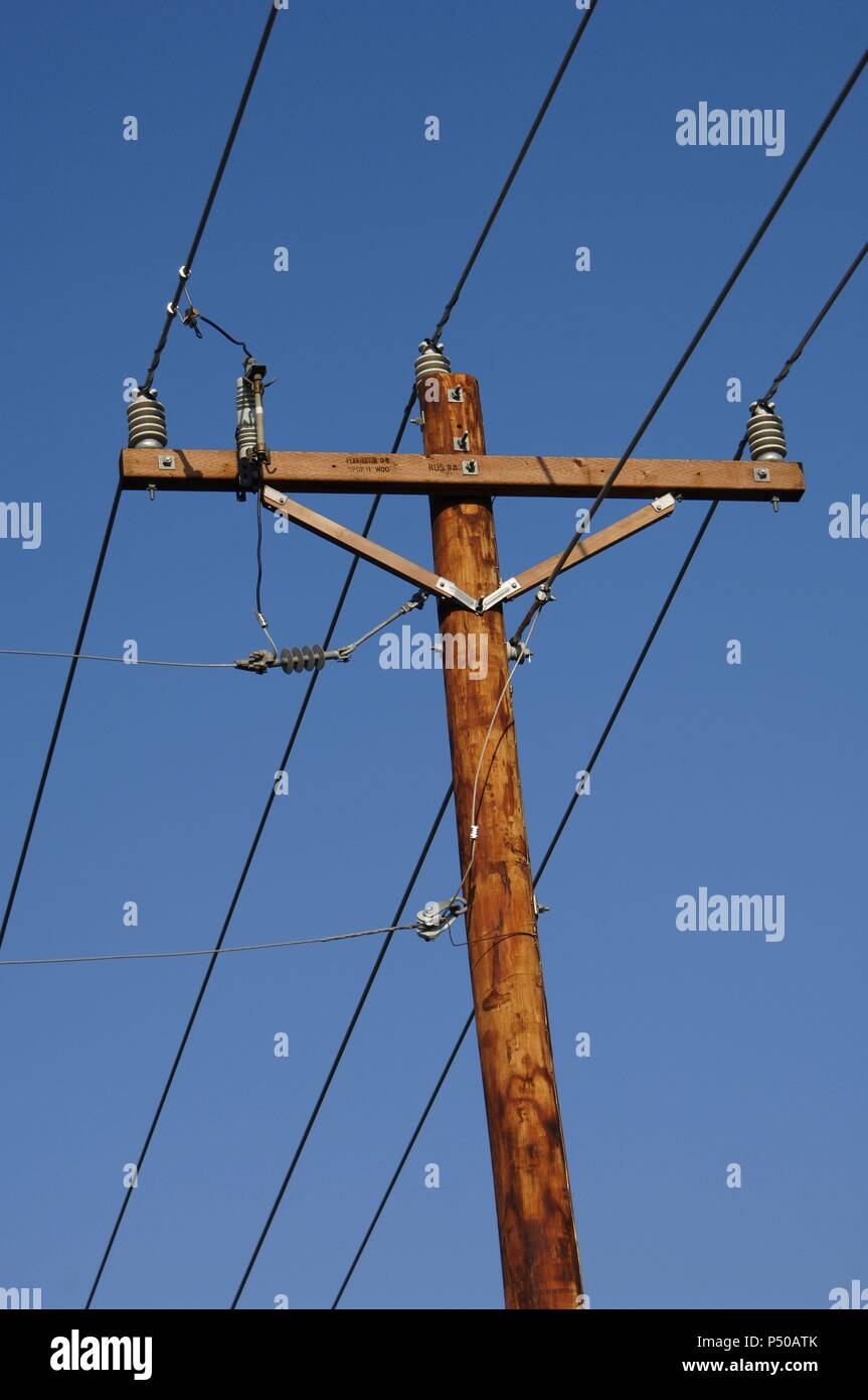 POSTE ELECTRICO. Estado de Missouri. Estados Unidos Stock Photo - Alamy