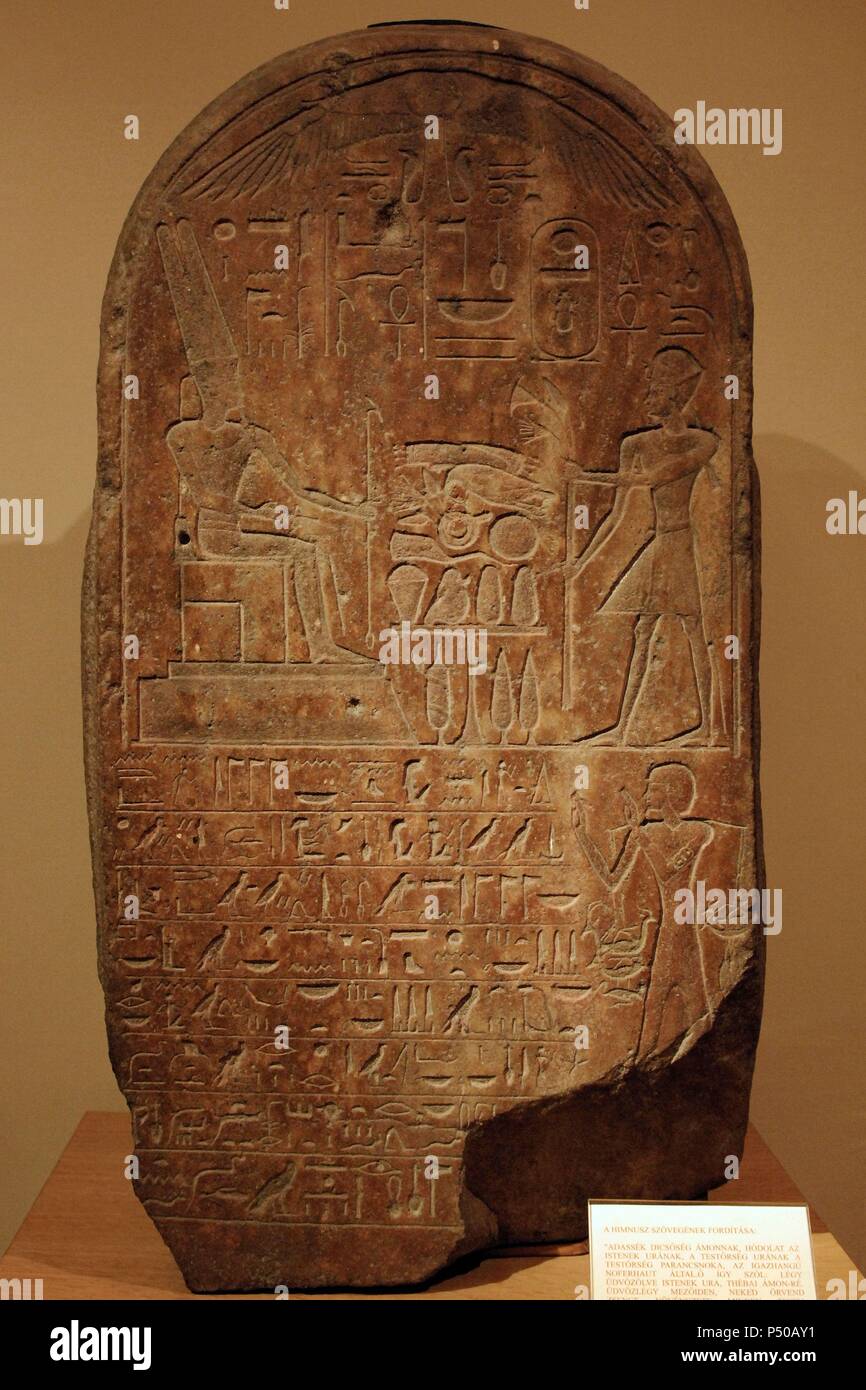 Stela with a dedication hi-res stock photography and images - Alamy