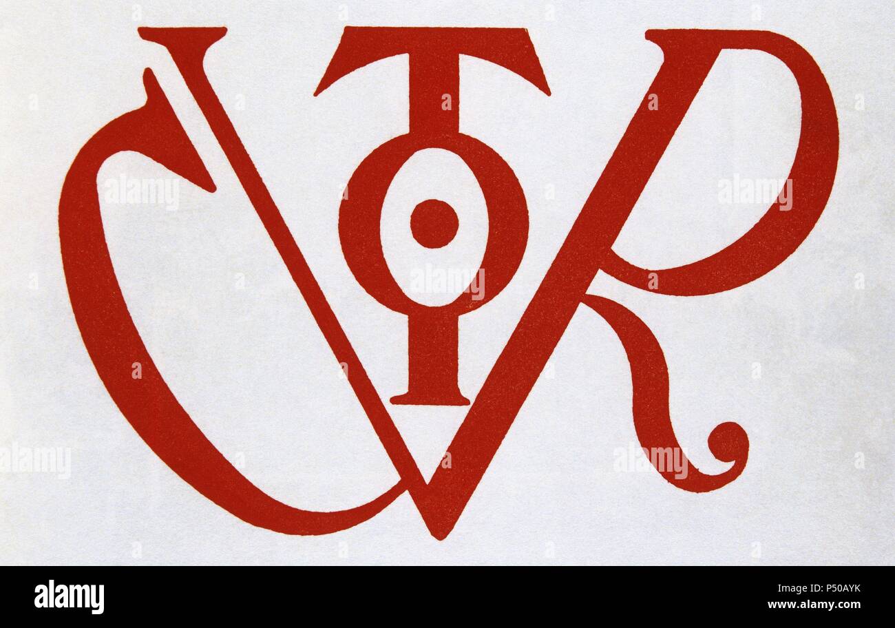 Simbolo franquista "Victoria Stock Photo - Alamy