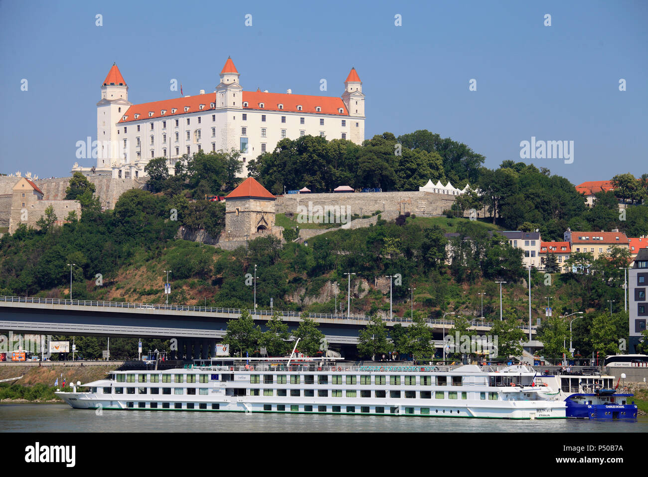 Bratislava castle and skyline hi-res stock photography and images - Alamy