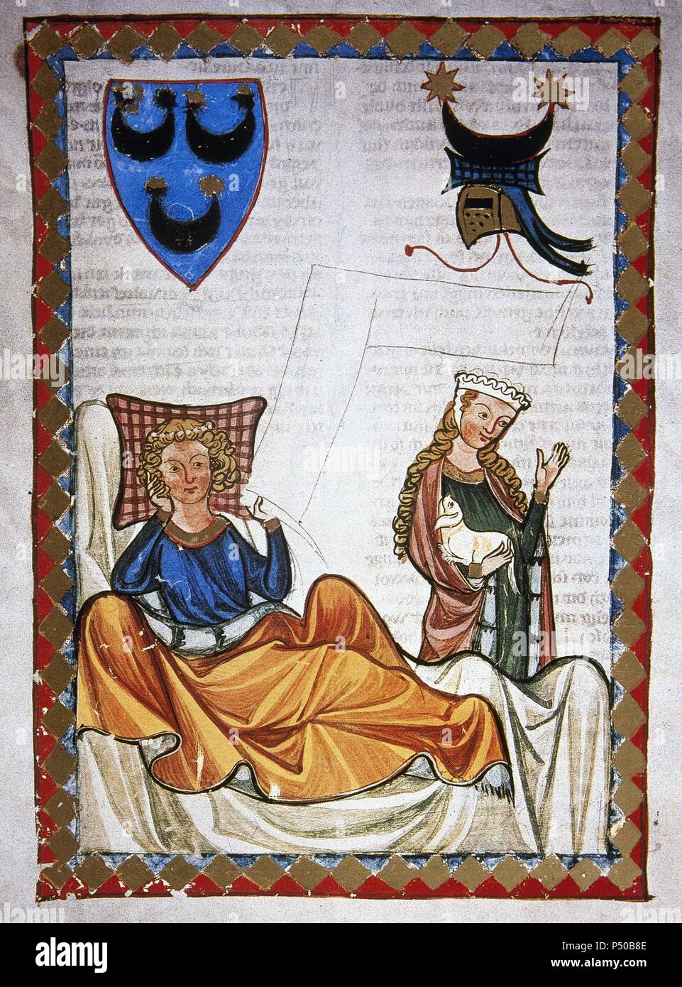 Medieval love sick hi-res stock photography and images - Alamy