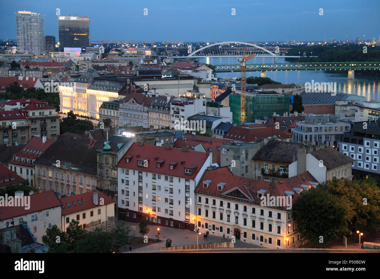 Bratislava skyscrapers hi-res stock photography and images - Alamy
