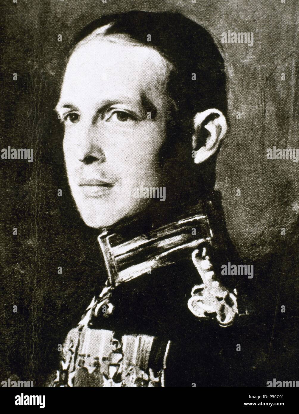 George II (1890-1947). Reigned as King of Greece from 1922-1924 and ...