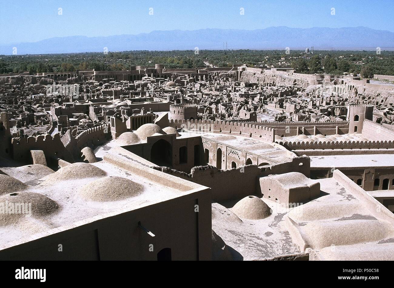 Iran. Kerman Province. Bam country. Citadel. Dating around 2.000 years ...